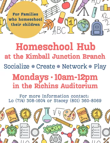 Homeschool Hub at the Kimball Junction Branch | Summit County Library