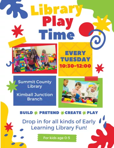 Library Play Time at Kimball Junction | Summit County Library
